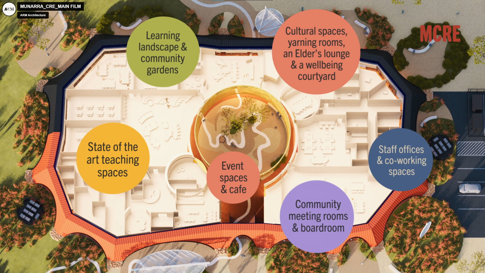 Ganga Woka at the Munarra Centre for Regional Excellence / ARM Architecture